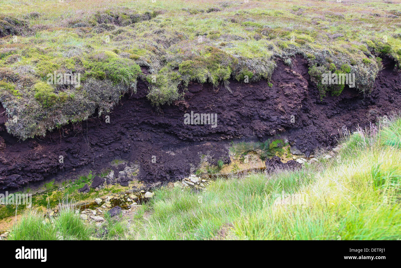 Eroded peat erosion hi-res stock photography and images - Alamy