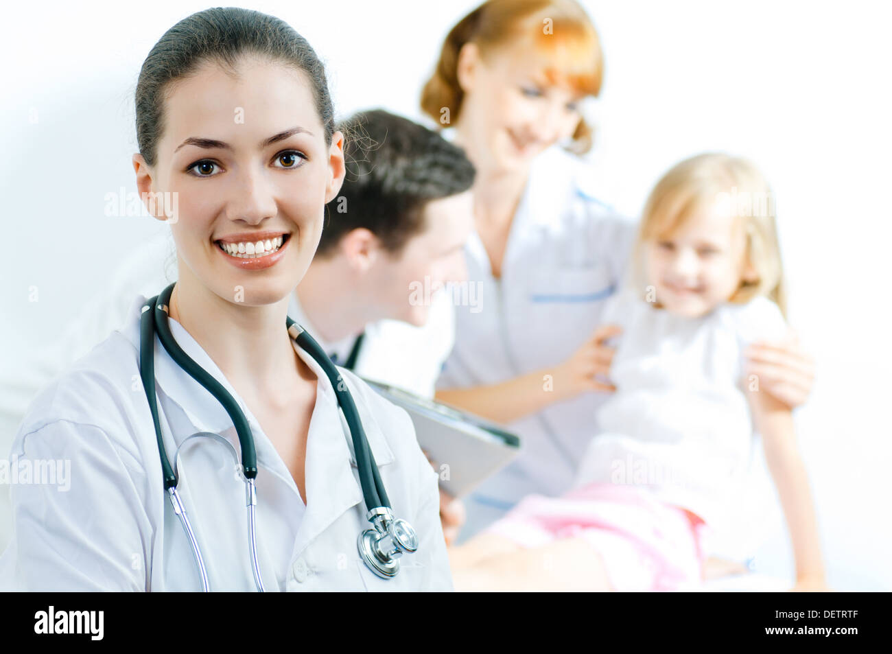 a team of experienced highly qualified doctors Stock Photo - Alamy