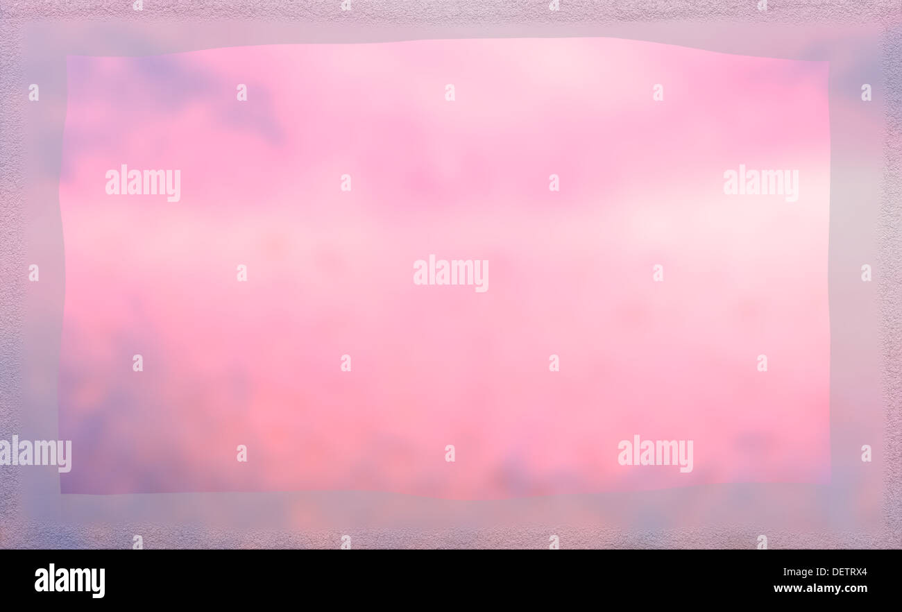 Abstract soft pink blurred background with frame Stock Photo - Alamy