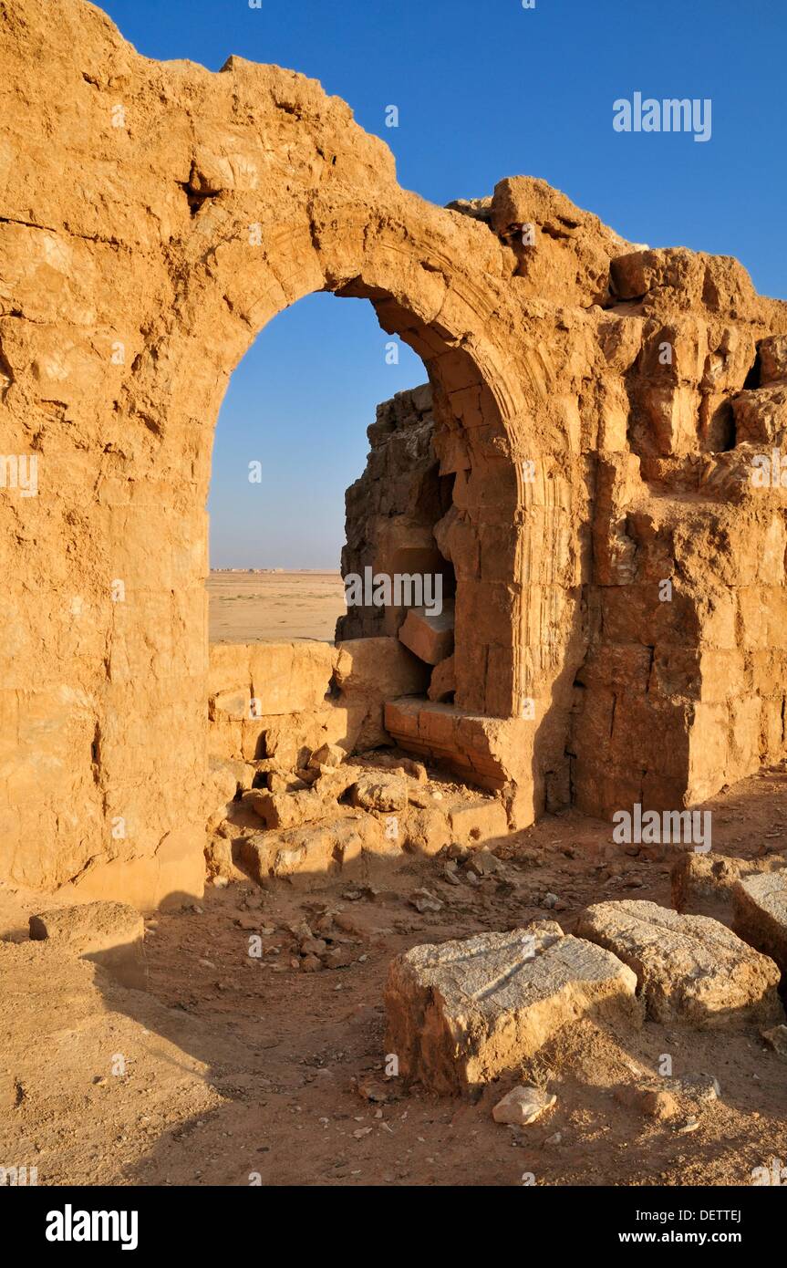 byzantine ruins at the archeological site of Resafa, Sergiopolis, near ...