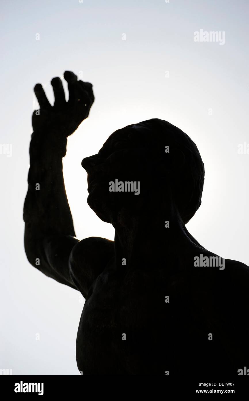 The caring hand sculpture hi-res stock photography and images - Alamy