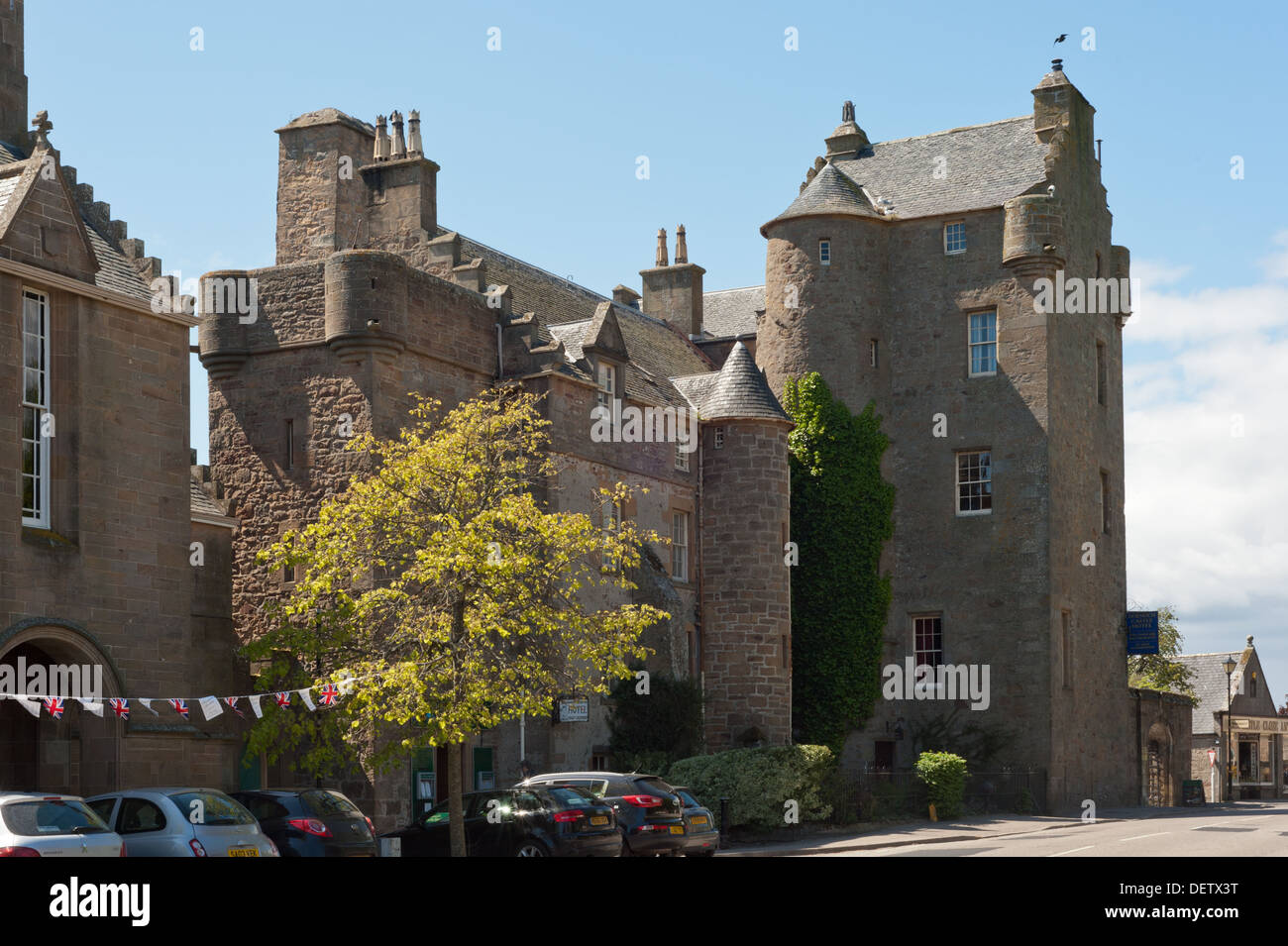 Dornoch Castle Hotel-Scotland Stock Photo - Alamy
