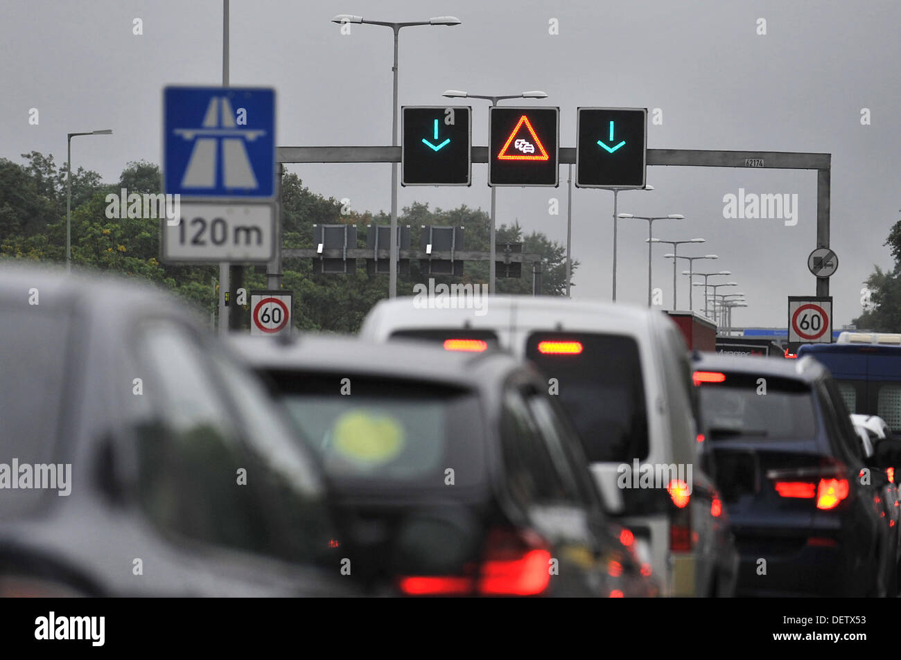 Berlin germany traffic congestion in hi-res stock photography and ...
