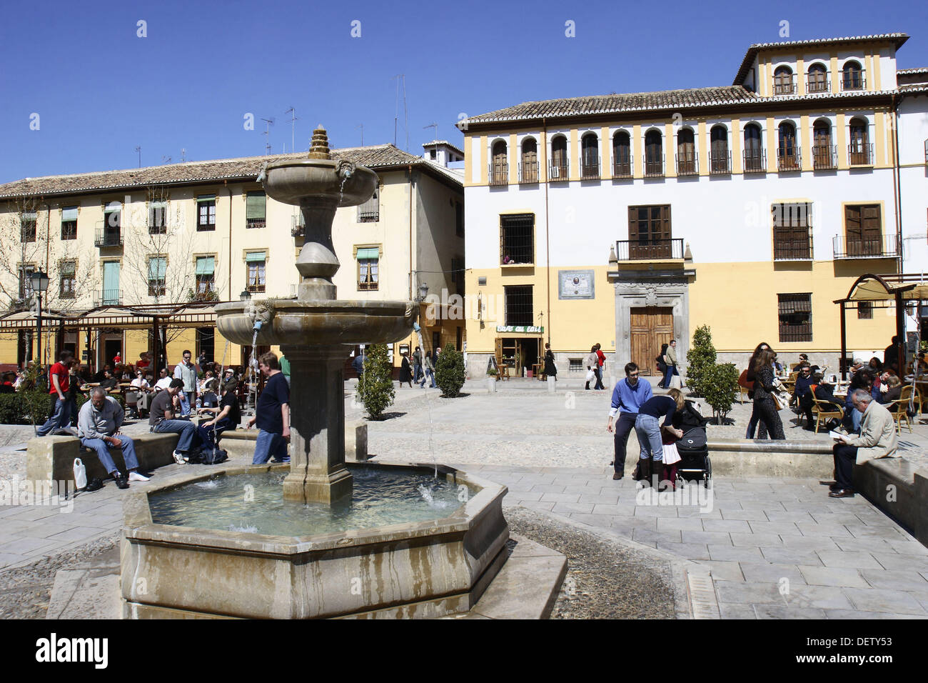 Plaza de santa ana and granada hi-res stock photography and images - Alamy