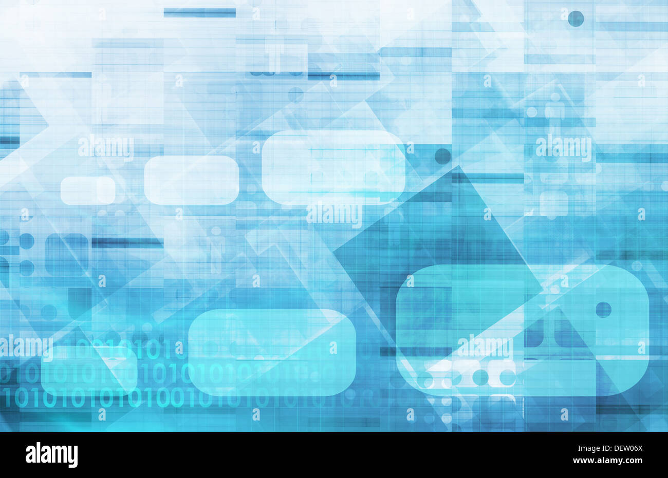 Systems Development with New Technology as Art Stock Photo - Alamy