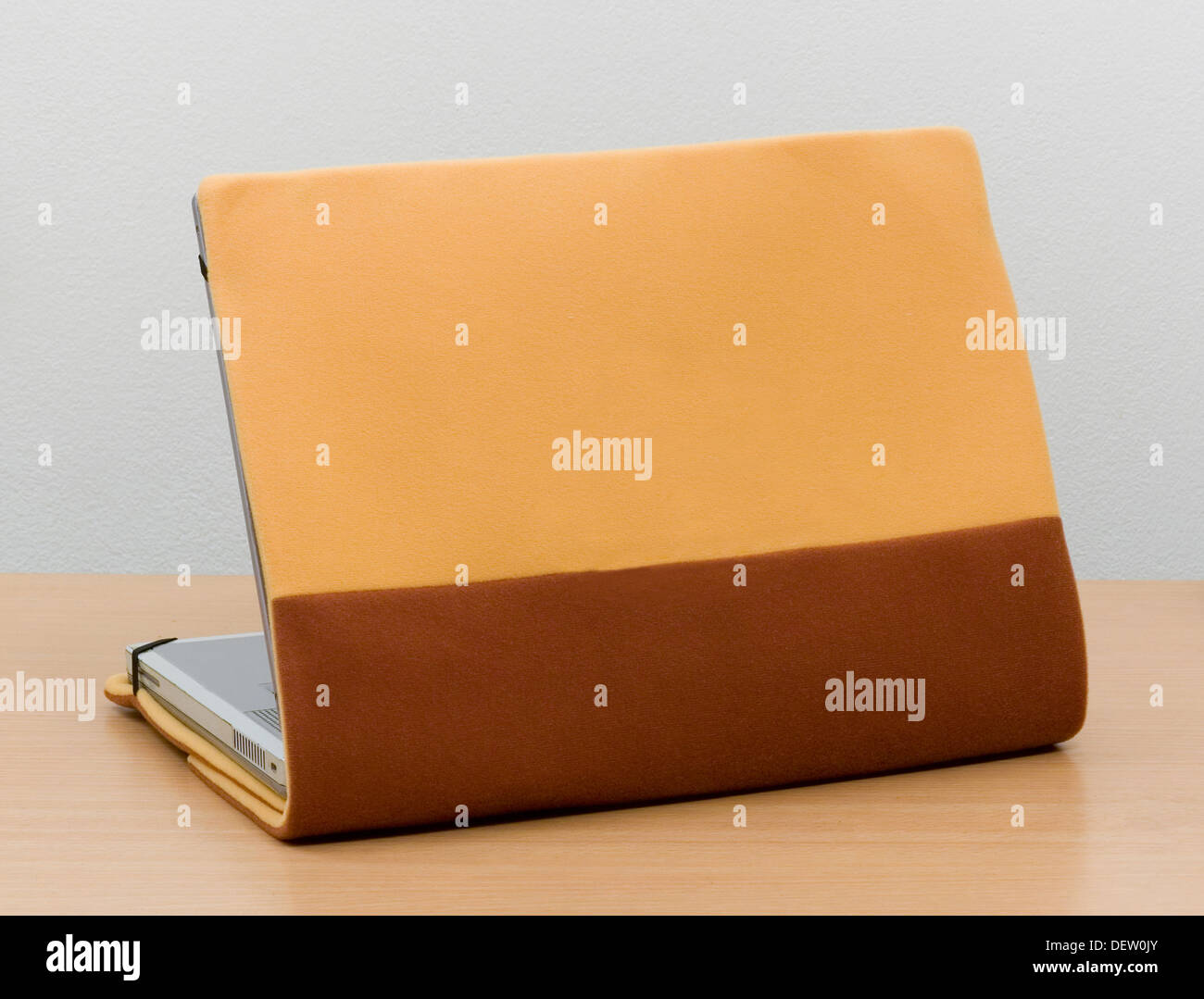 Laptop fabric cover case to protect notebook from dust or dirty Stock ...