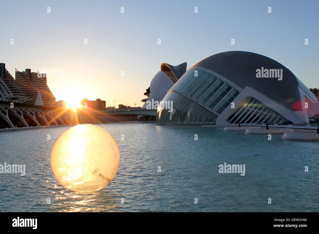 L'Hemisfèric, City of Arts and Sciences, Valencia, Spain, designed by ...