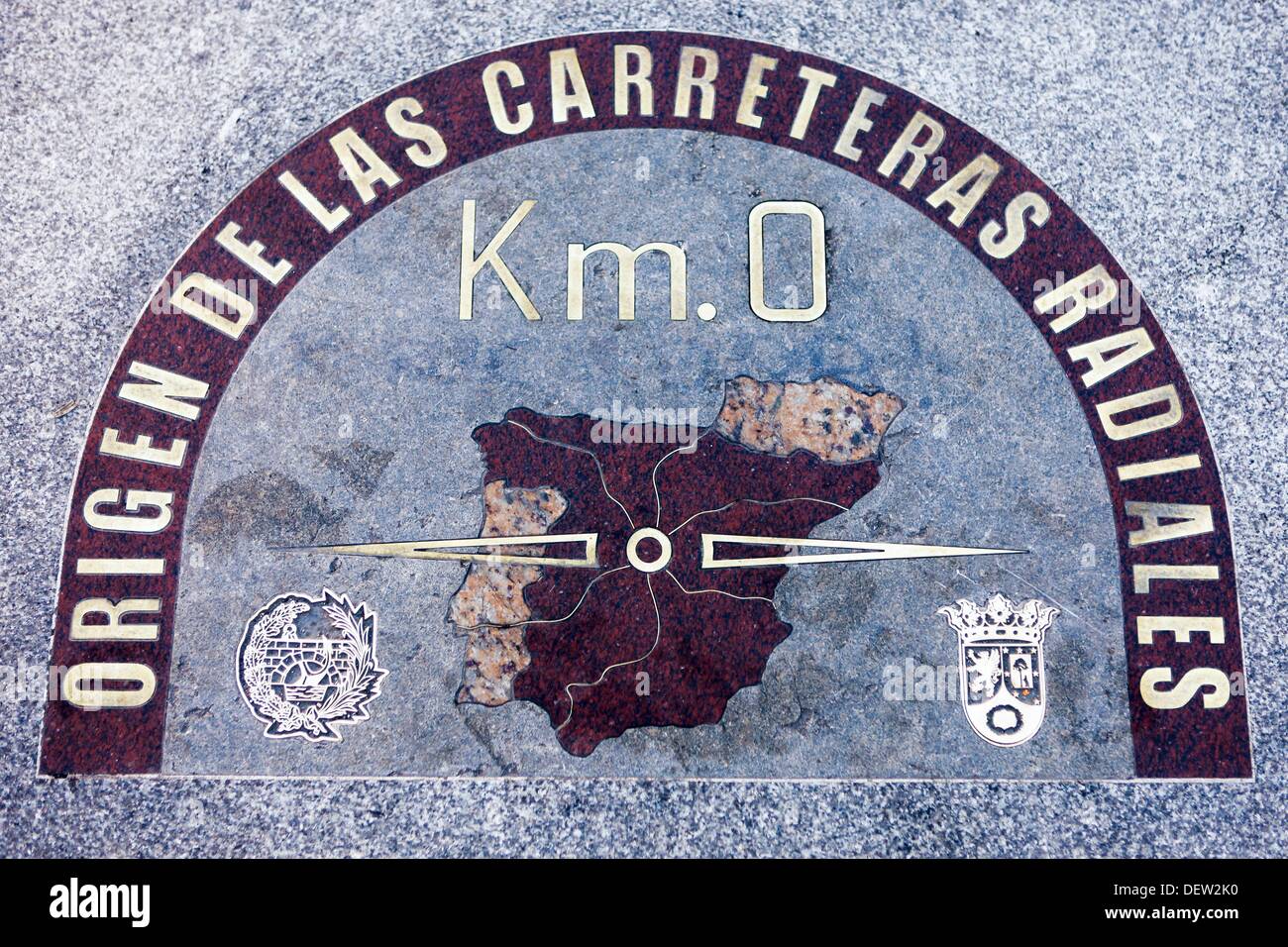 Spain Kilometre Zero High Resolution Stock Photography and Images - Alamy