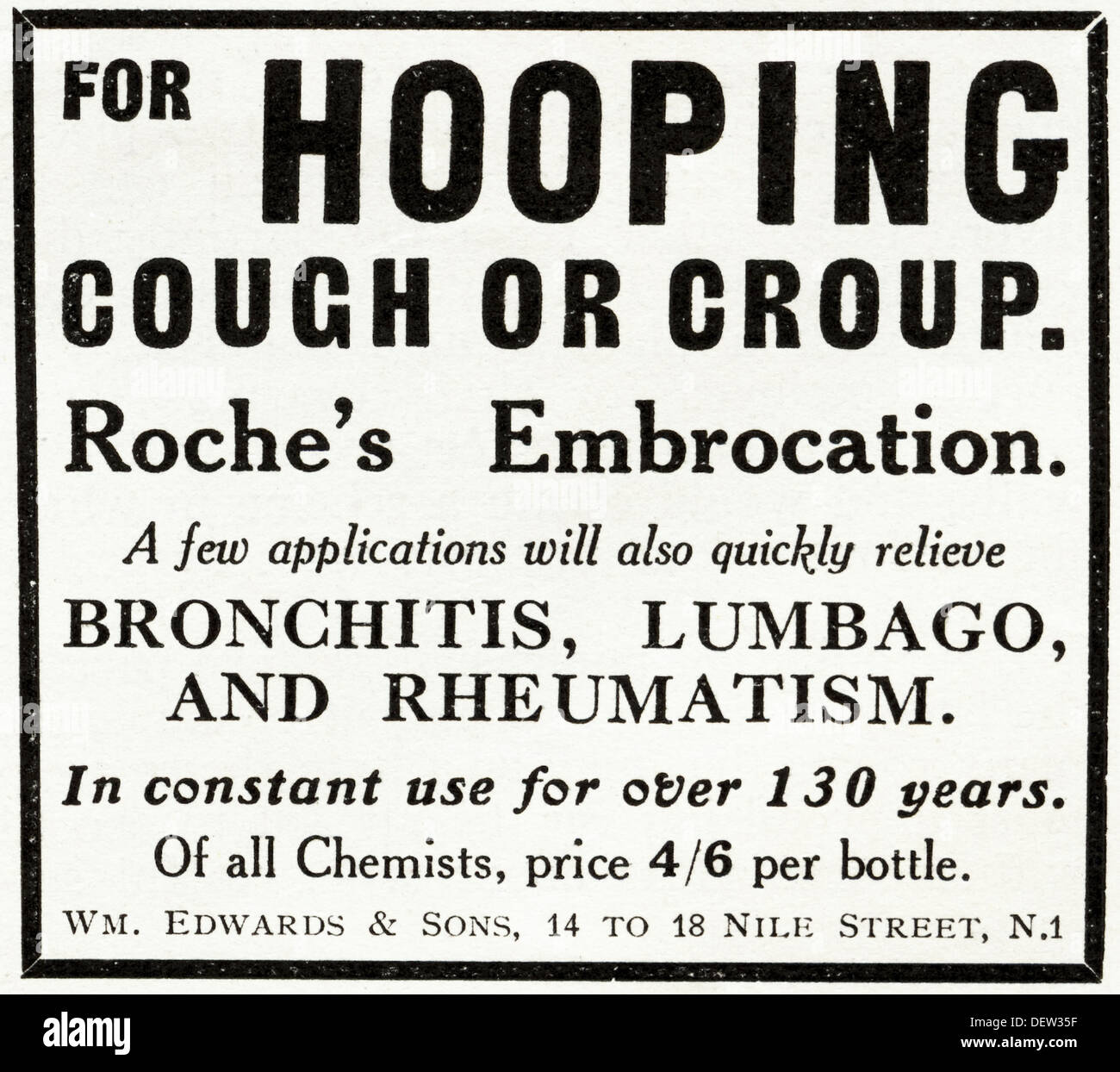 Original 1920s advertisement advertising health hi-res stock ...