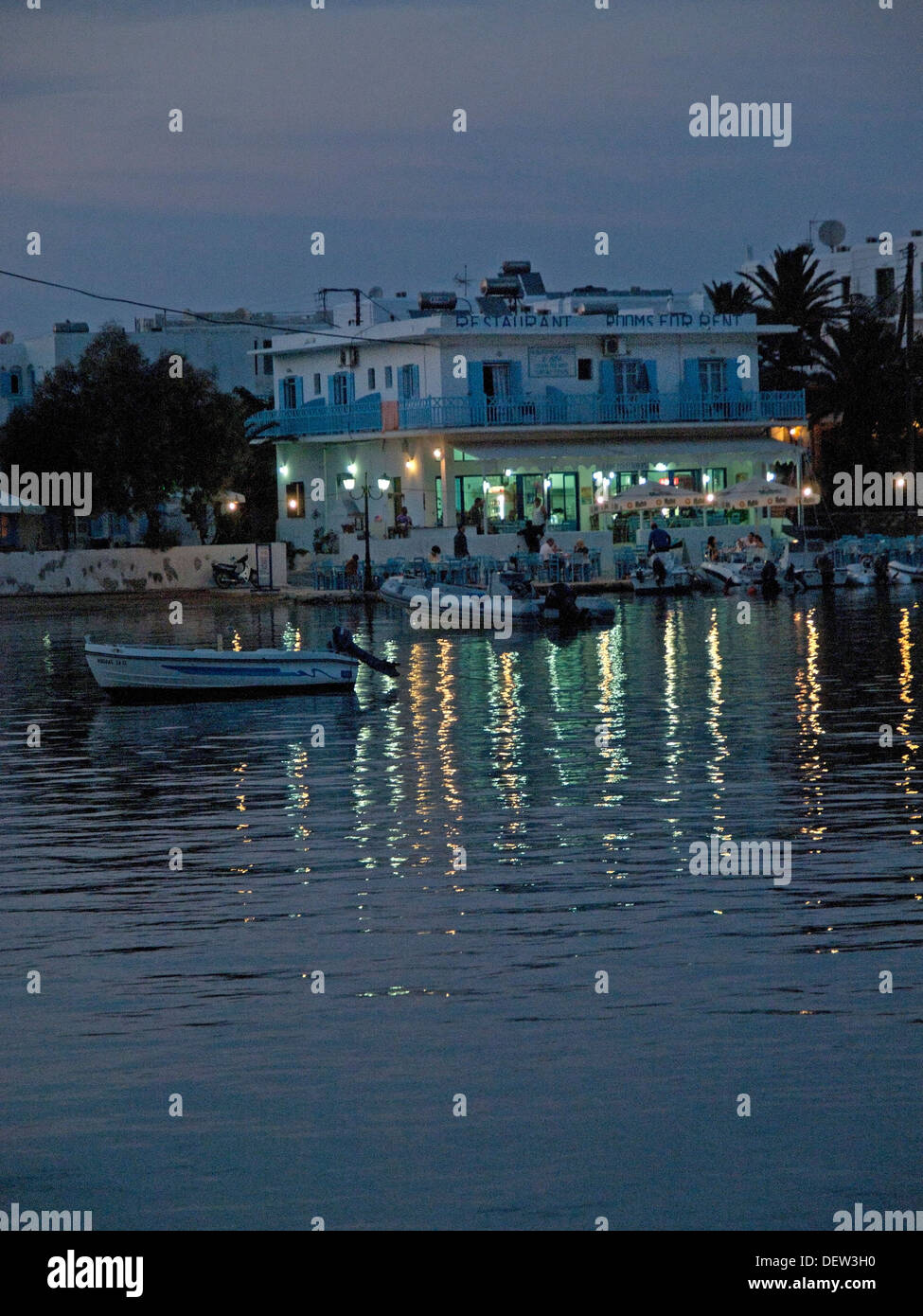Antiparos island harbor port hi-res stock photography and images - Alamy
