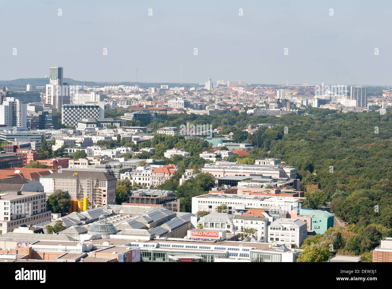 Aerial view potsdamer platz hi-res stock photography and images - Alamy