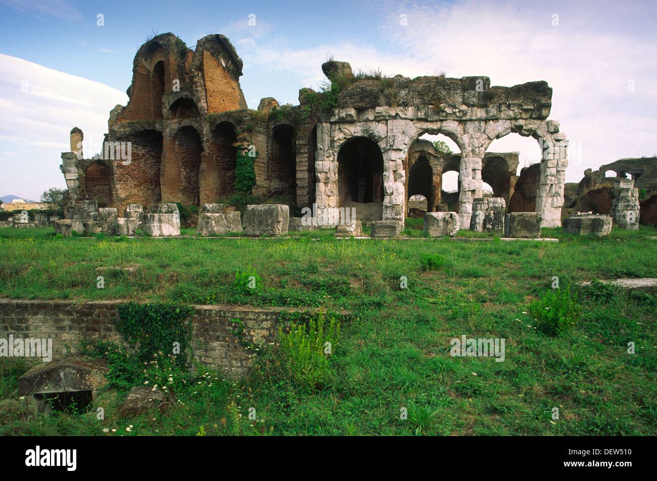 Roman amphitheatre at Santa Maria Capua Vetere in Campania, Southern ...