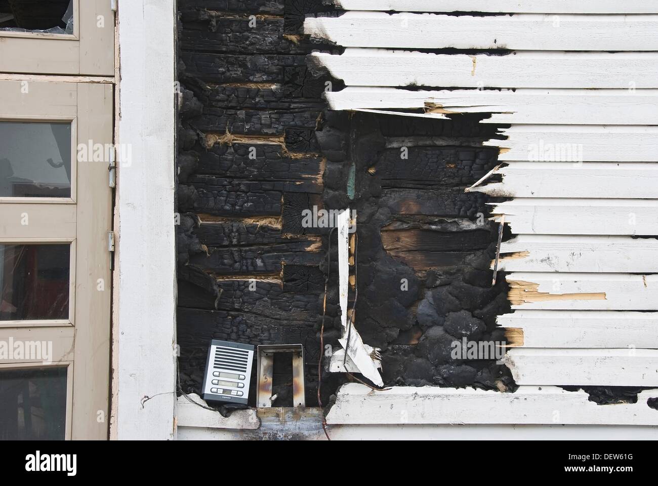 Burnt door hi-res stock photography and images - Alamy
