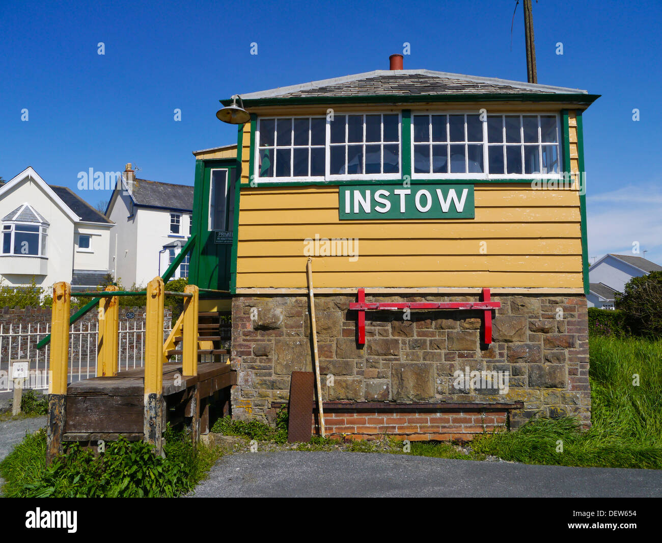 Instow signal box hi-res stock photography and images - Alamy