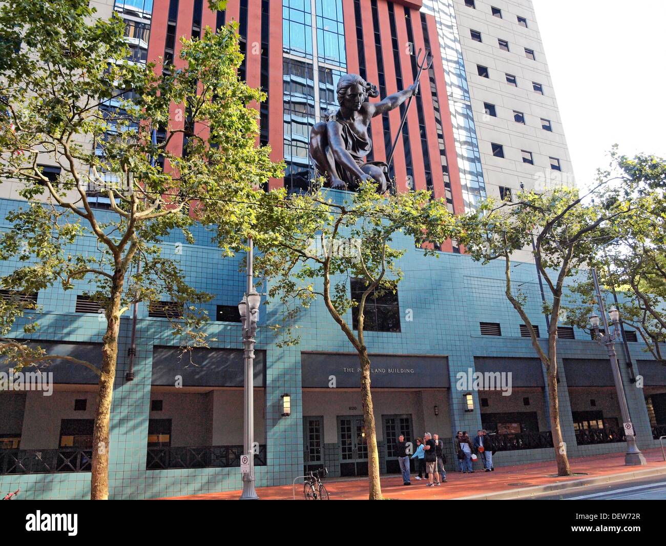 Portlandia Statue Tattoo