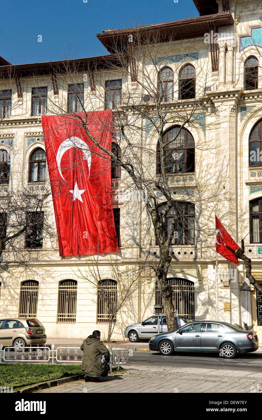 Turkish flag istanbul turkey hi-res stock photography and images - Alamy