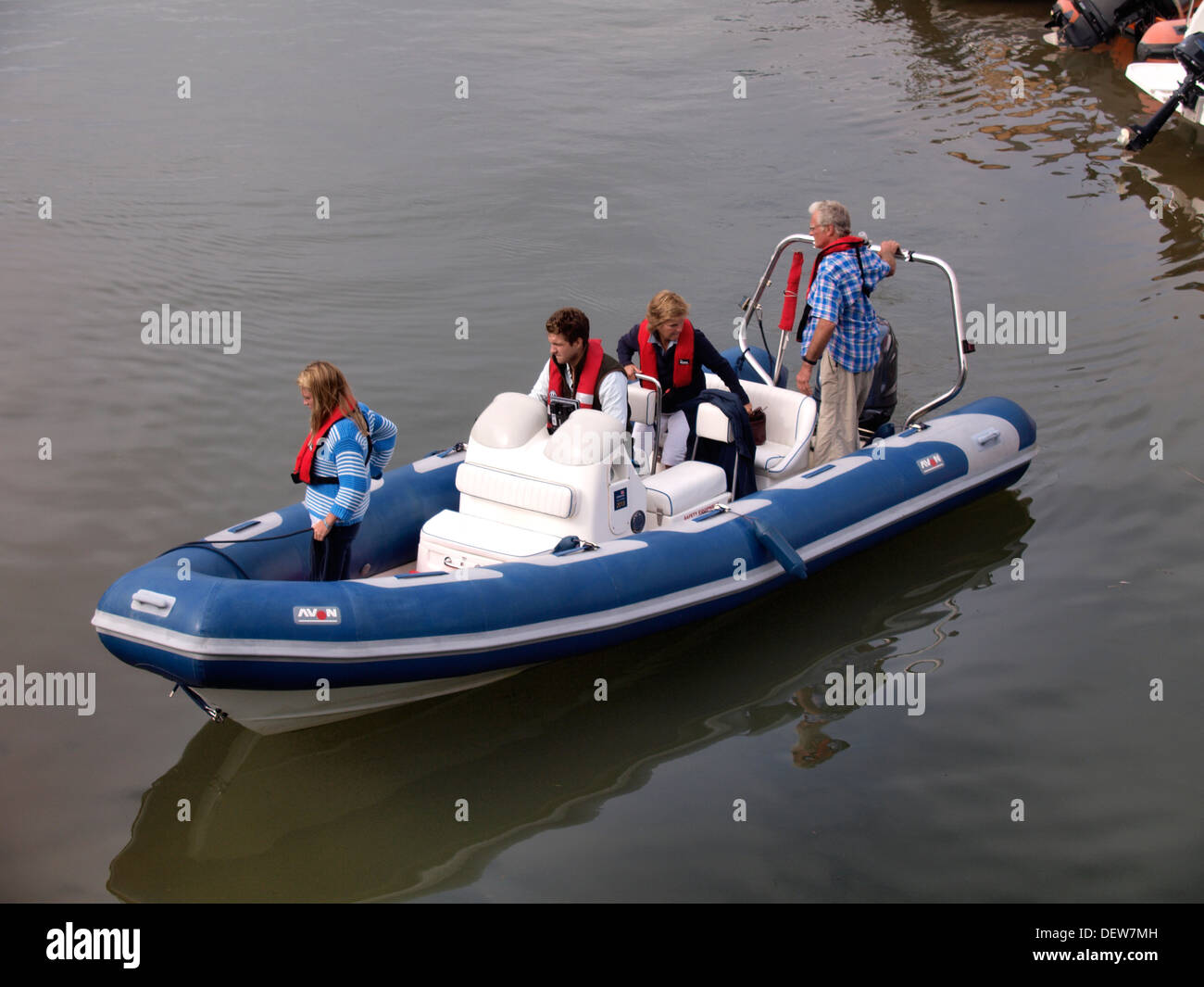 Rib boat uk hi-res stock photography and images - Alamy