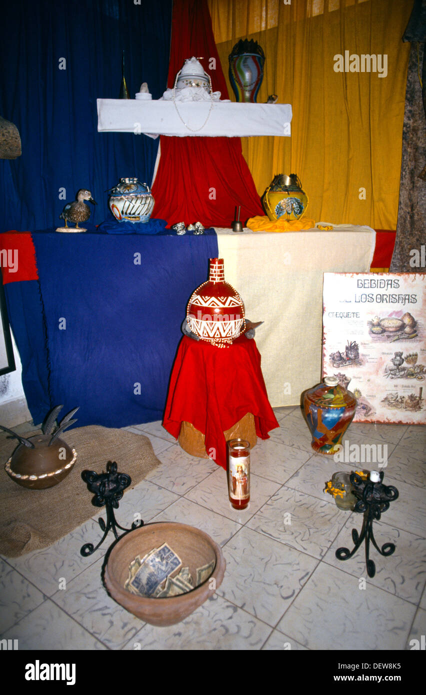 Varadero Cuba Shrine For Orwha Worship (gods & Goddess) Of Koruba ...