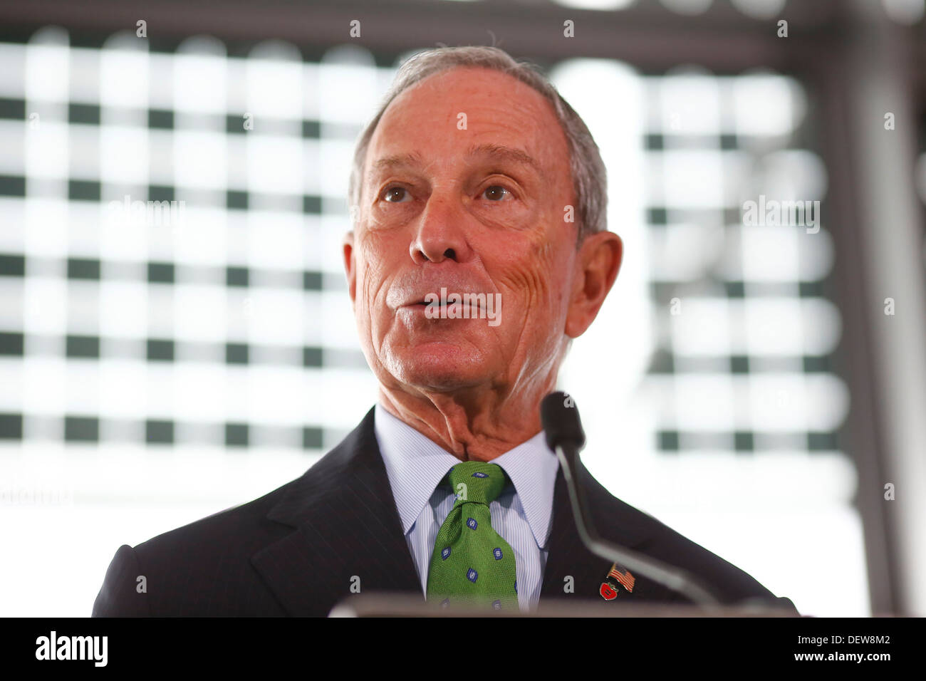 New York Mayor Michael R. Bloomberg on 24 September 2013 in London ...