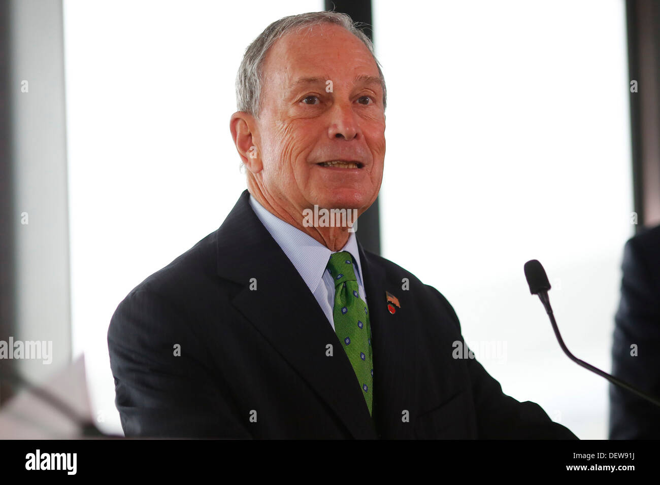 New York Mayor Michael R. Bloomberg on 24 September 2013 in London ...