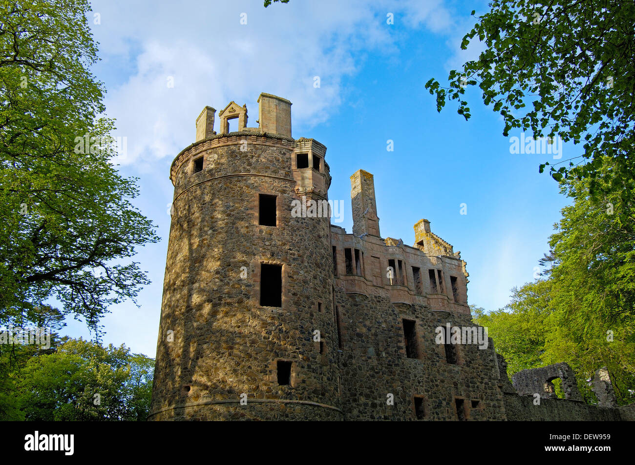 Huntly Castle, Aberdeenshire, Highland Region, Scotland, UK Stock Photo ...