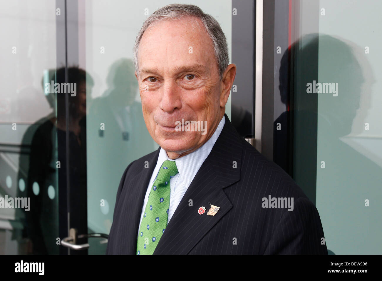 New York Mayor Michael R. Bloomberg on 24 September 2013 in London ...
