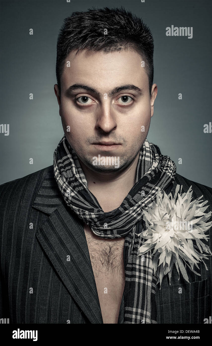 Portrait photo in the studio hi-res stock photography and images - Alamy