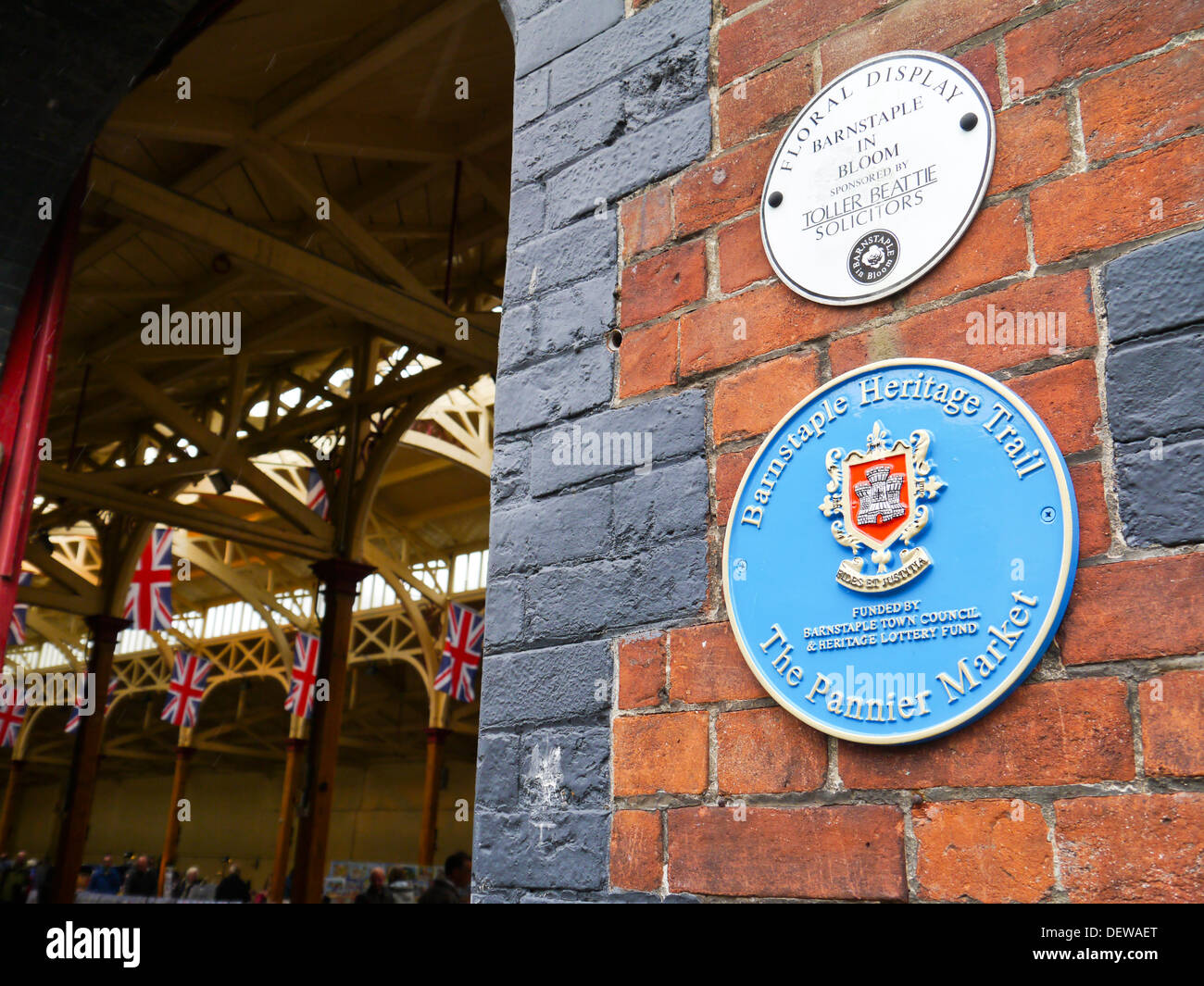 Barnstaple heritage trail hi-res stock photography and images - Alamy