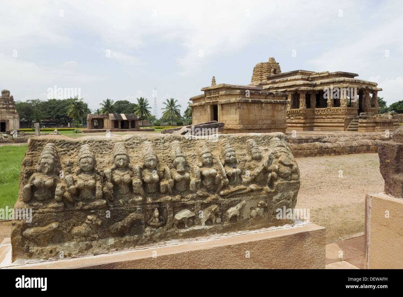 Durga Temple 7th Century At Aihole High Resolution Stock Photography ...