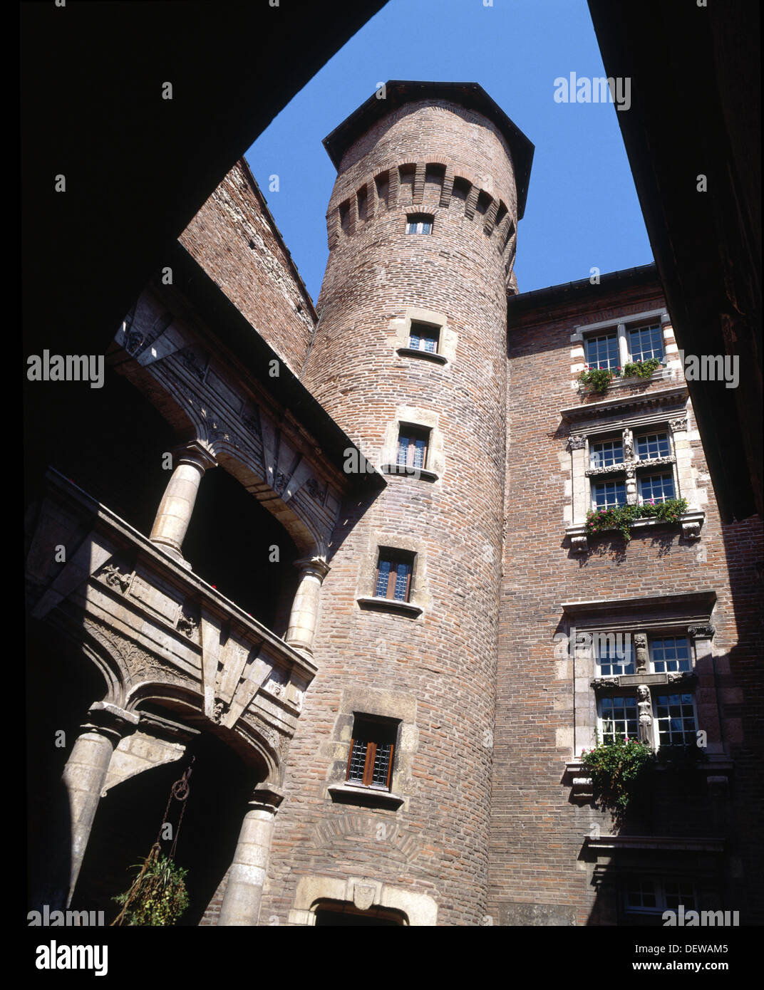 Hotel Reynès. Albi. Tarn departement. Midi-Pyrénées. France. (14th ...