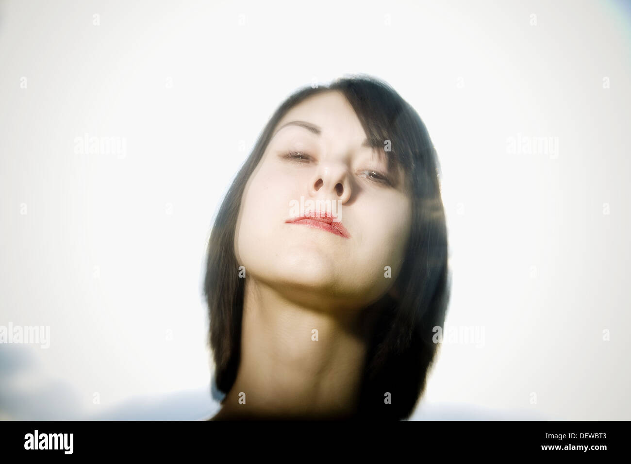 Distorted face angry anger hi-res stock photography and images - Alamy