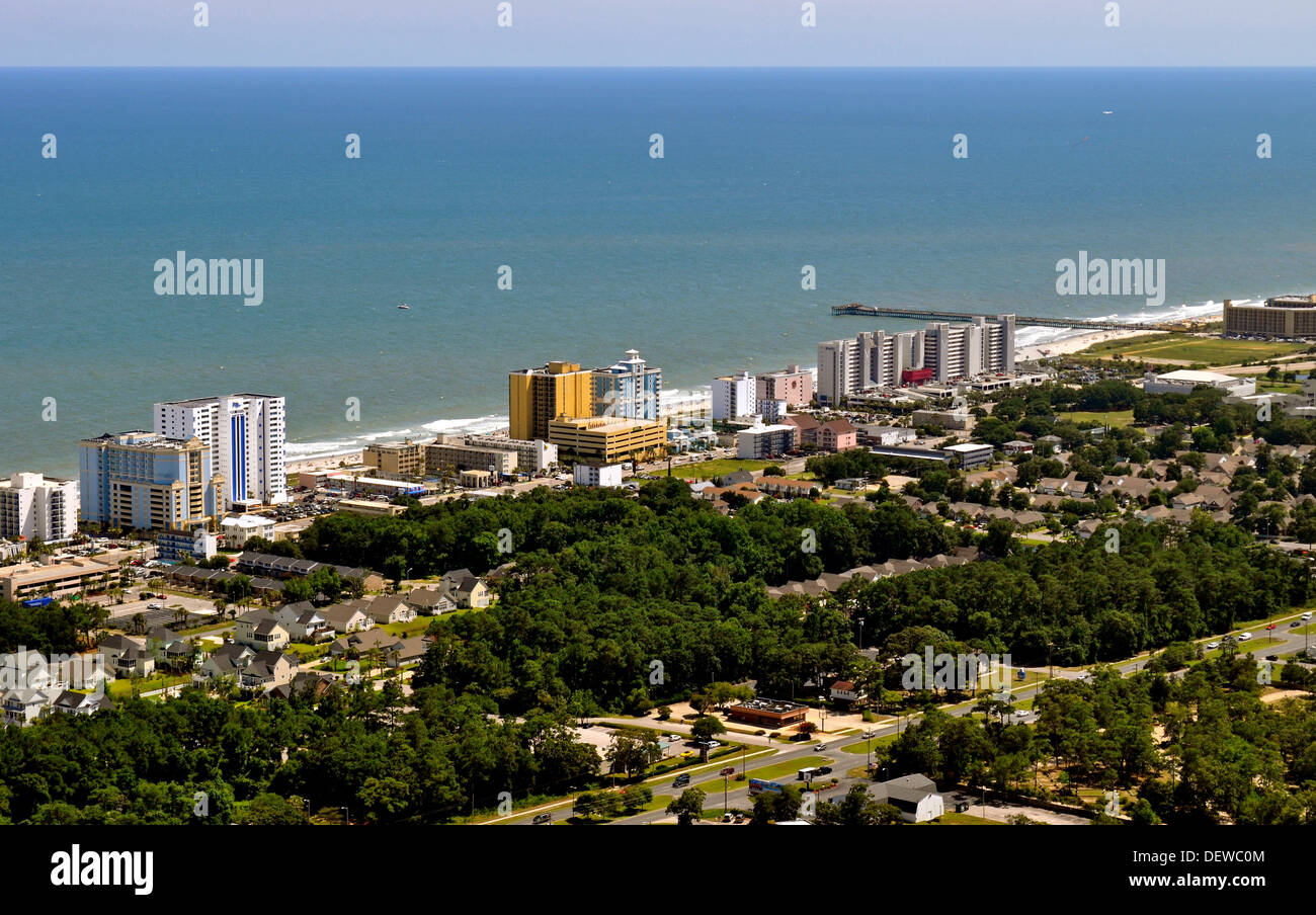 South Myrtle Beach - beachscape Stock Photo - Alamy
