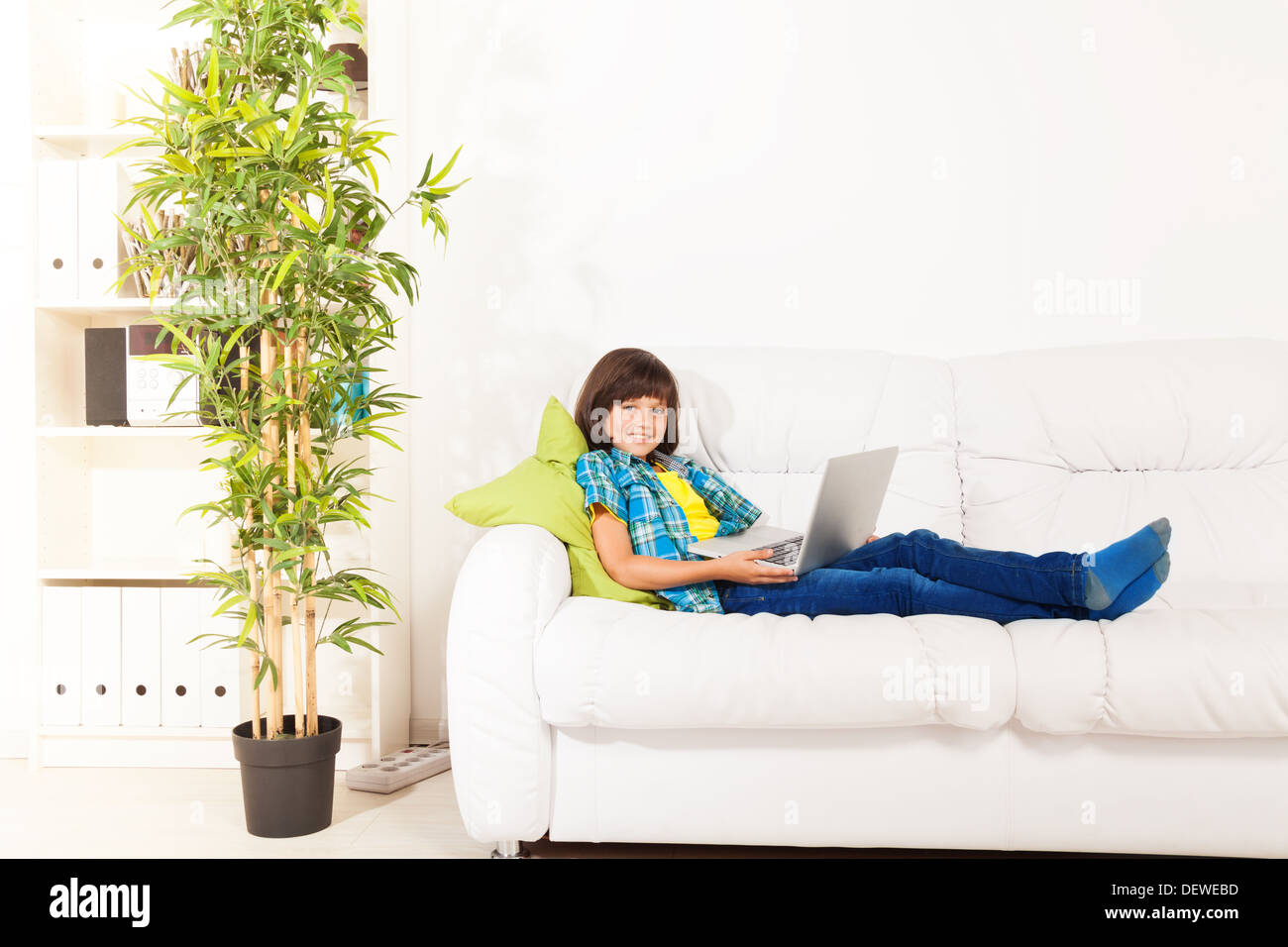 Person preschooler smiling typing High Resolution Stock Photography and ...