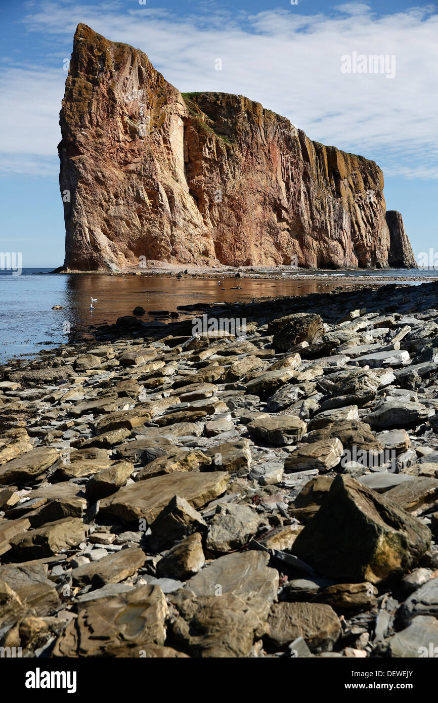 Percé Rock, Percé, Québec, Canada Stock Photo - Alamy