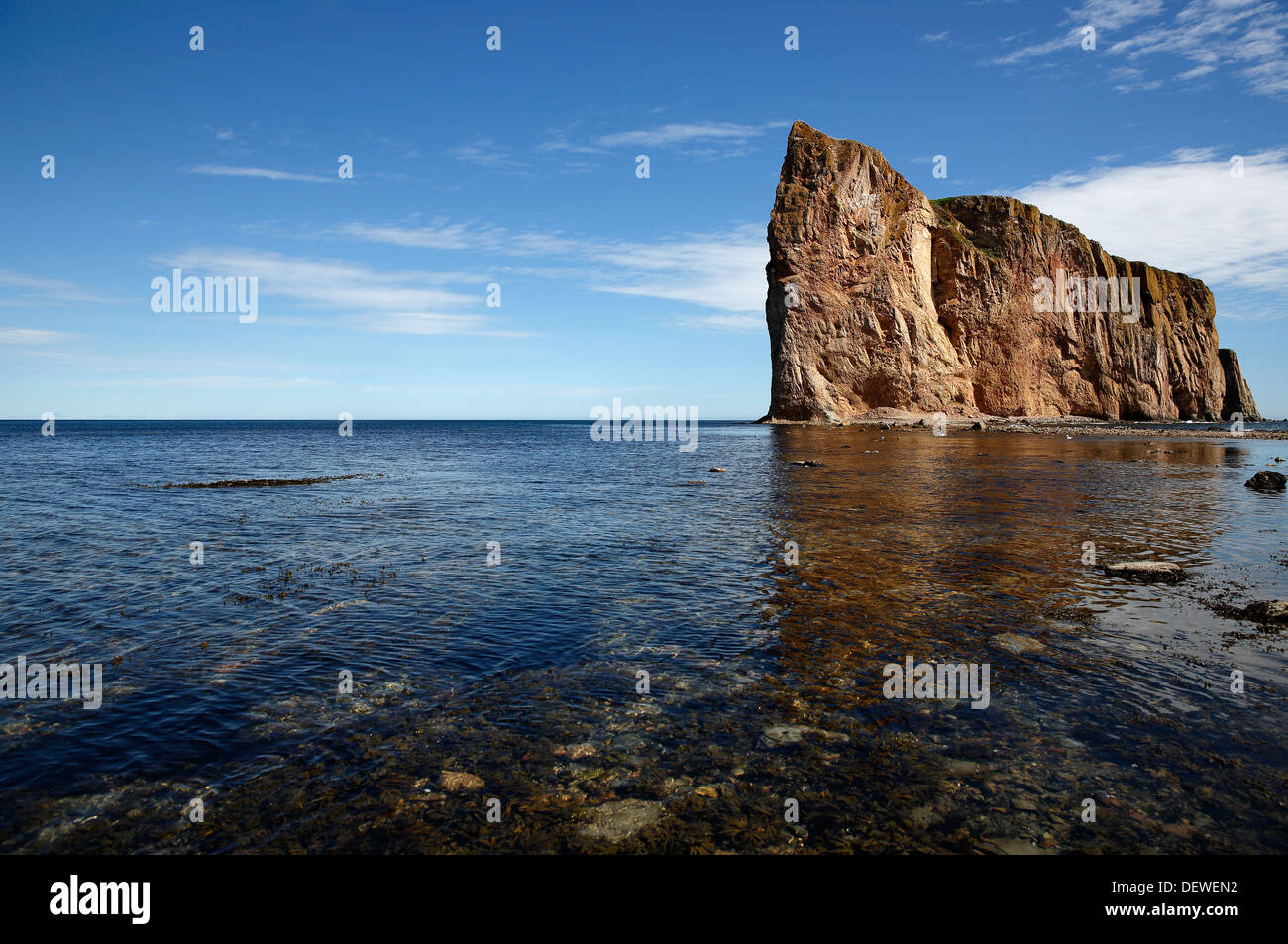 Percé Rock, Percé, Québec Canada Stock Photo - Alamy