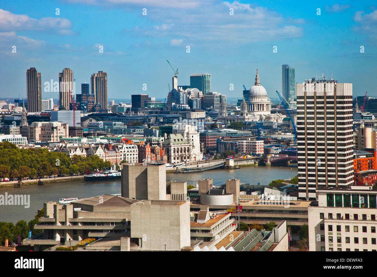 Financial district office buildings London England United Kingdom UK ...