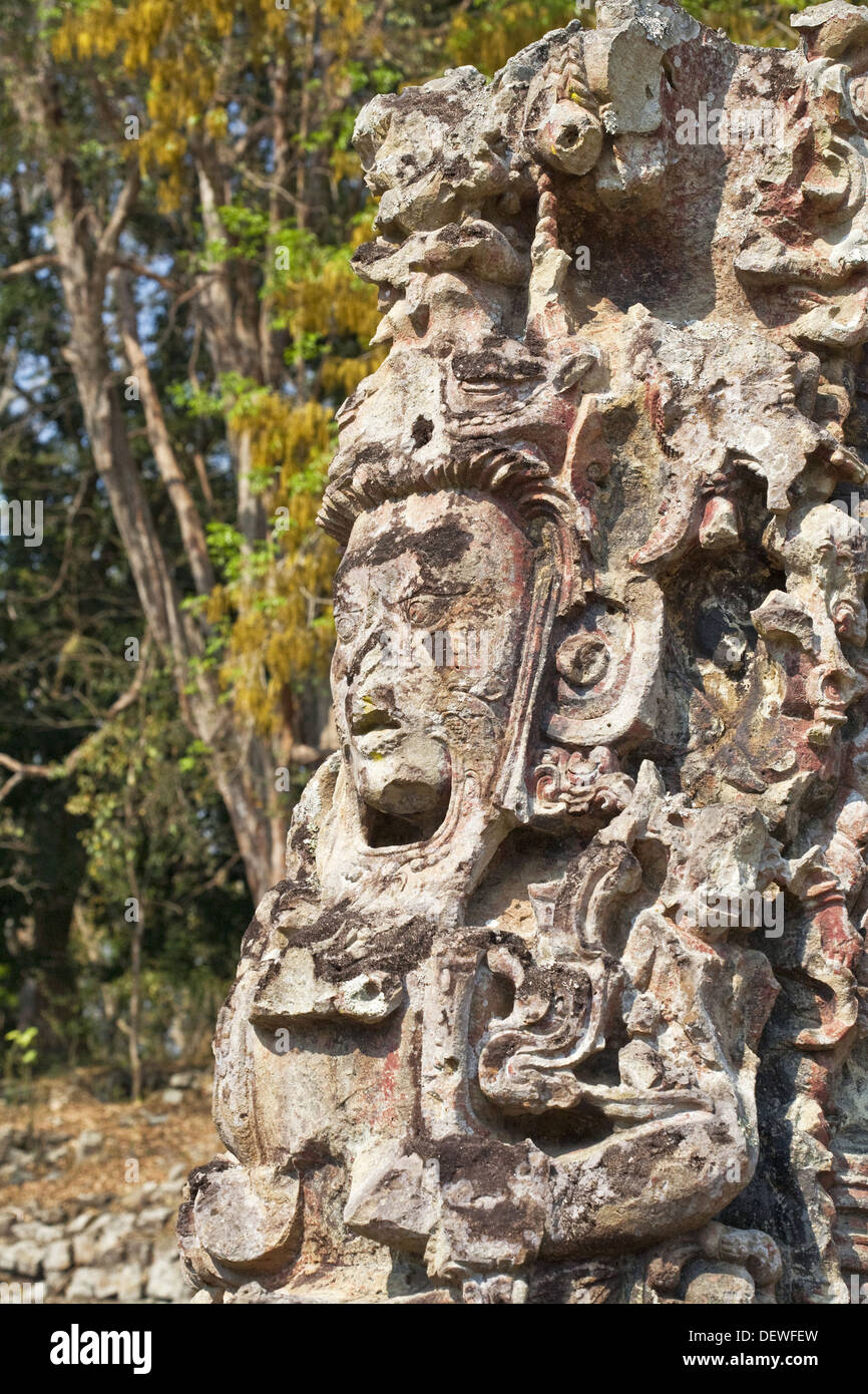 Copan stela f hi-res stock photography and images - Alamy