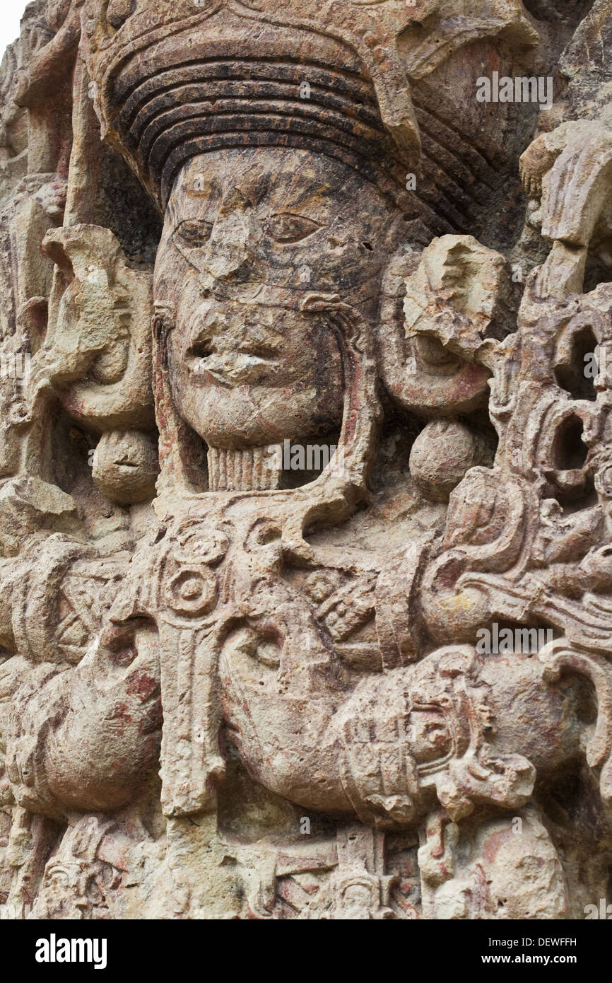 Stela b copan honduras hi-res stock photography and images - Alamy