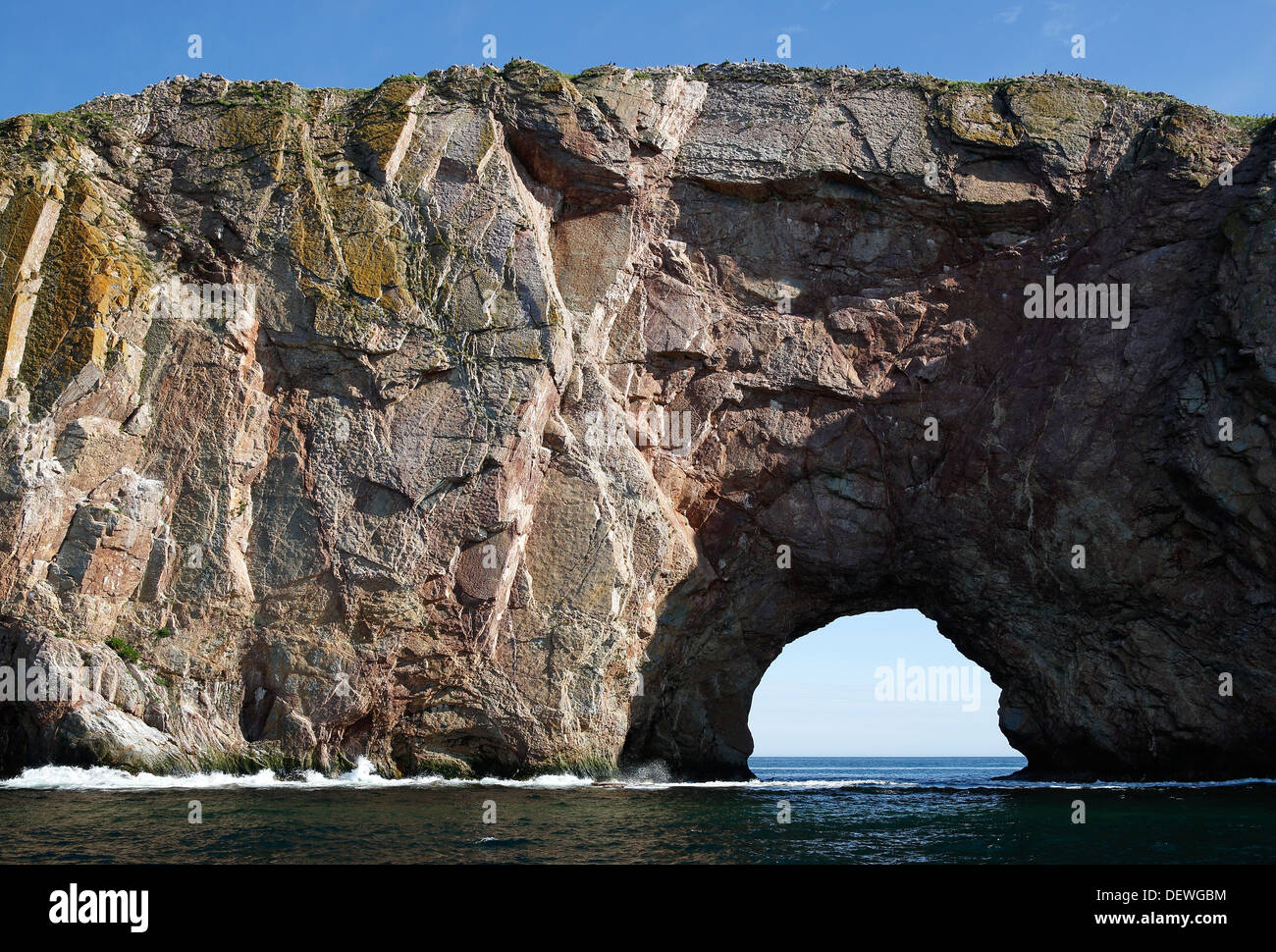 Percé Rock, Percé, Québec, Canada Stock Photo - Alamy