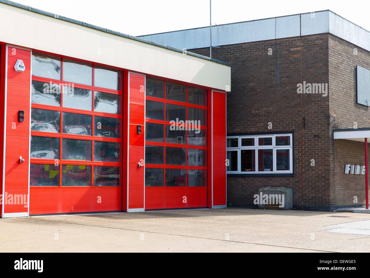 Southend-on-Sea, 24th Sept, 2013. fire station. Members of the Fire ...