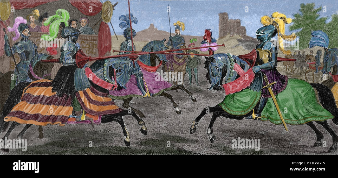 Medieval tournament hi-res stock photography and images - Alamy