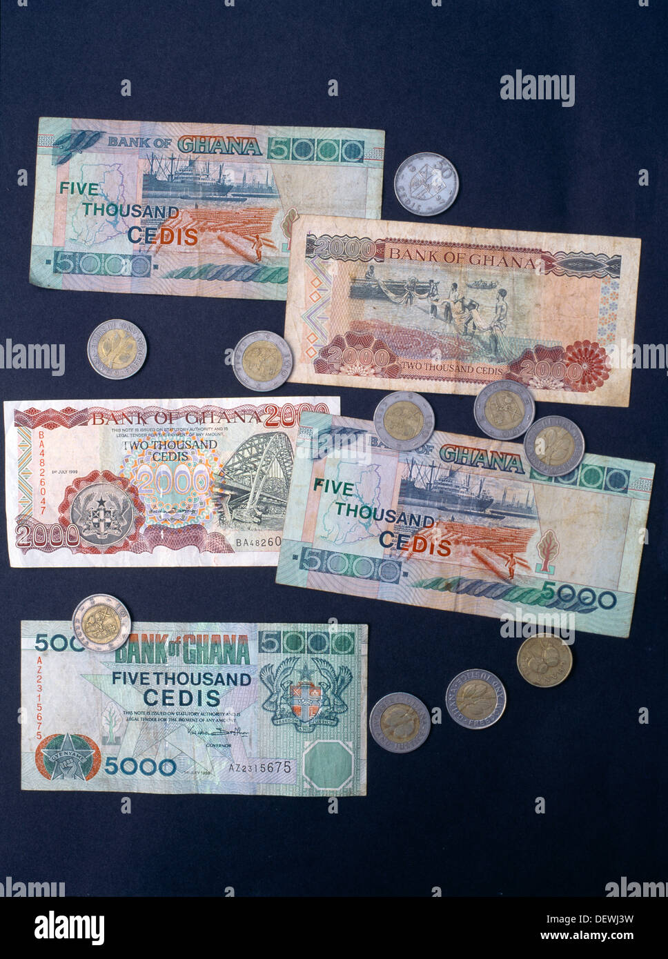 Ghana Money Notes Hi res Stock Photography And Images Alamy