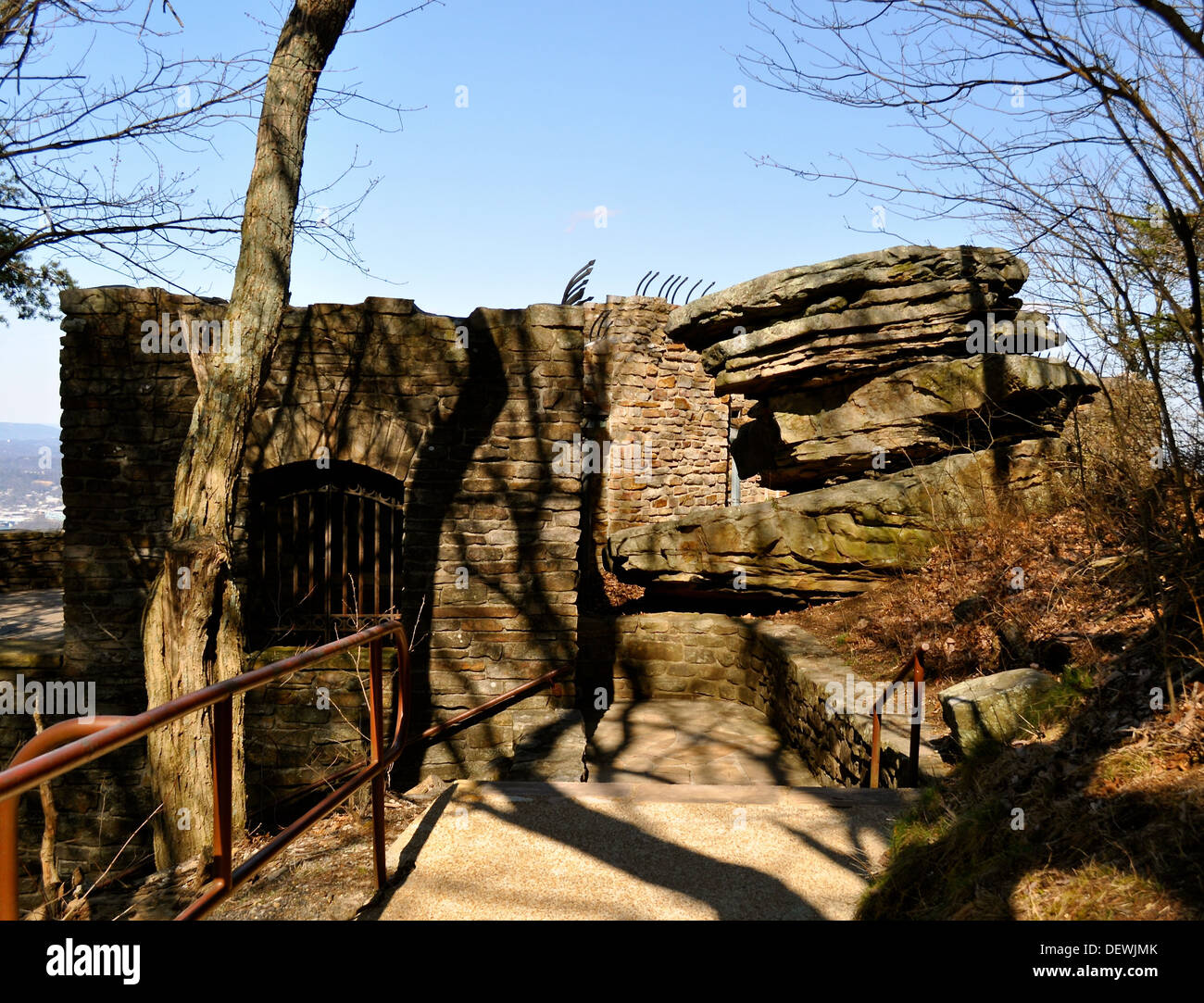 Point Park Overlook - Chattanooga, Tennessee - USA Stock Photo - Alamy