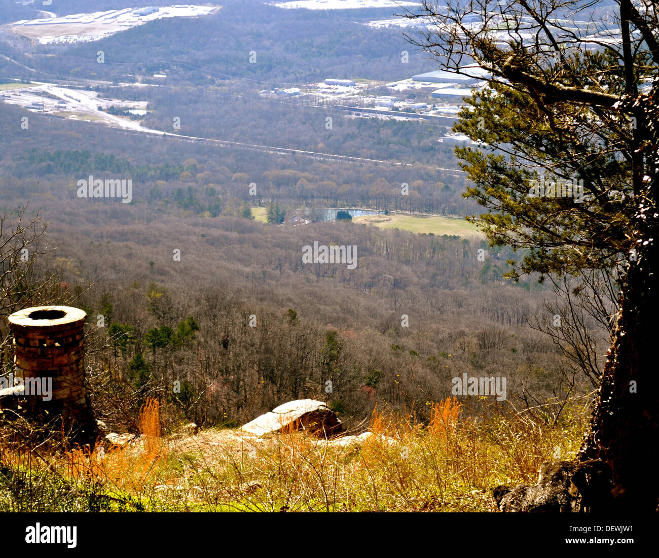 Point Park Overlook - Chattanooga, Tennessee - USA Stock Photo - Alamy