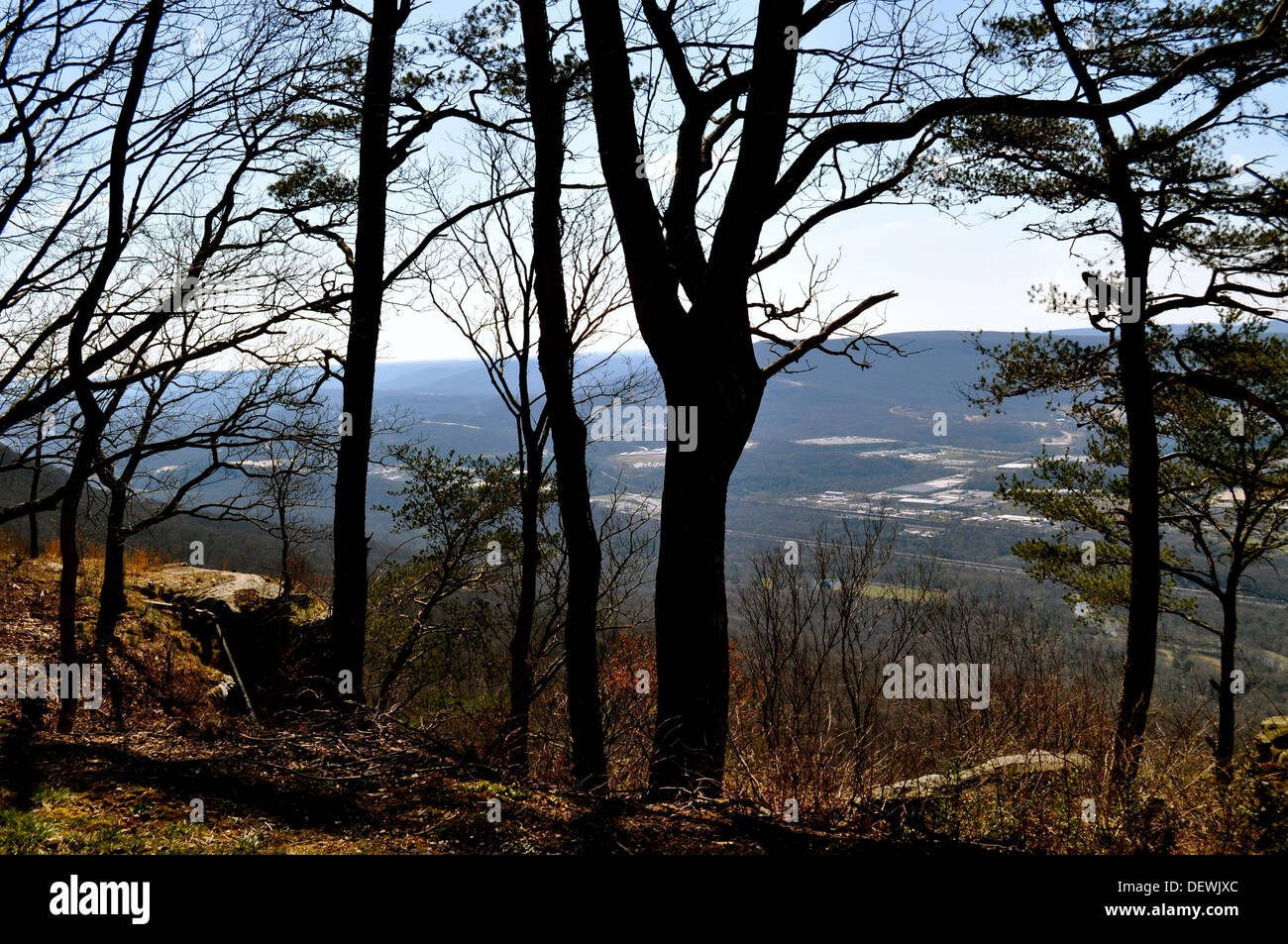 Point Park Overlook - Chattanooga, Tennessee - USA Stock Photo - Alamy