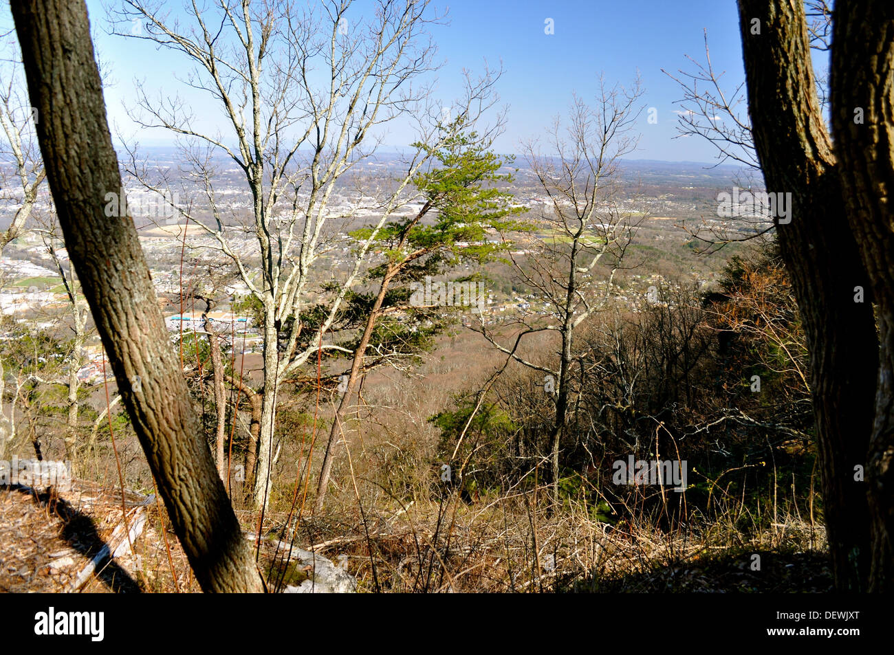 Point Park Overlook - Chattanooga, Tennessee - USA Stock Photo - Alamy