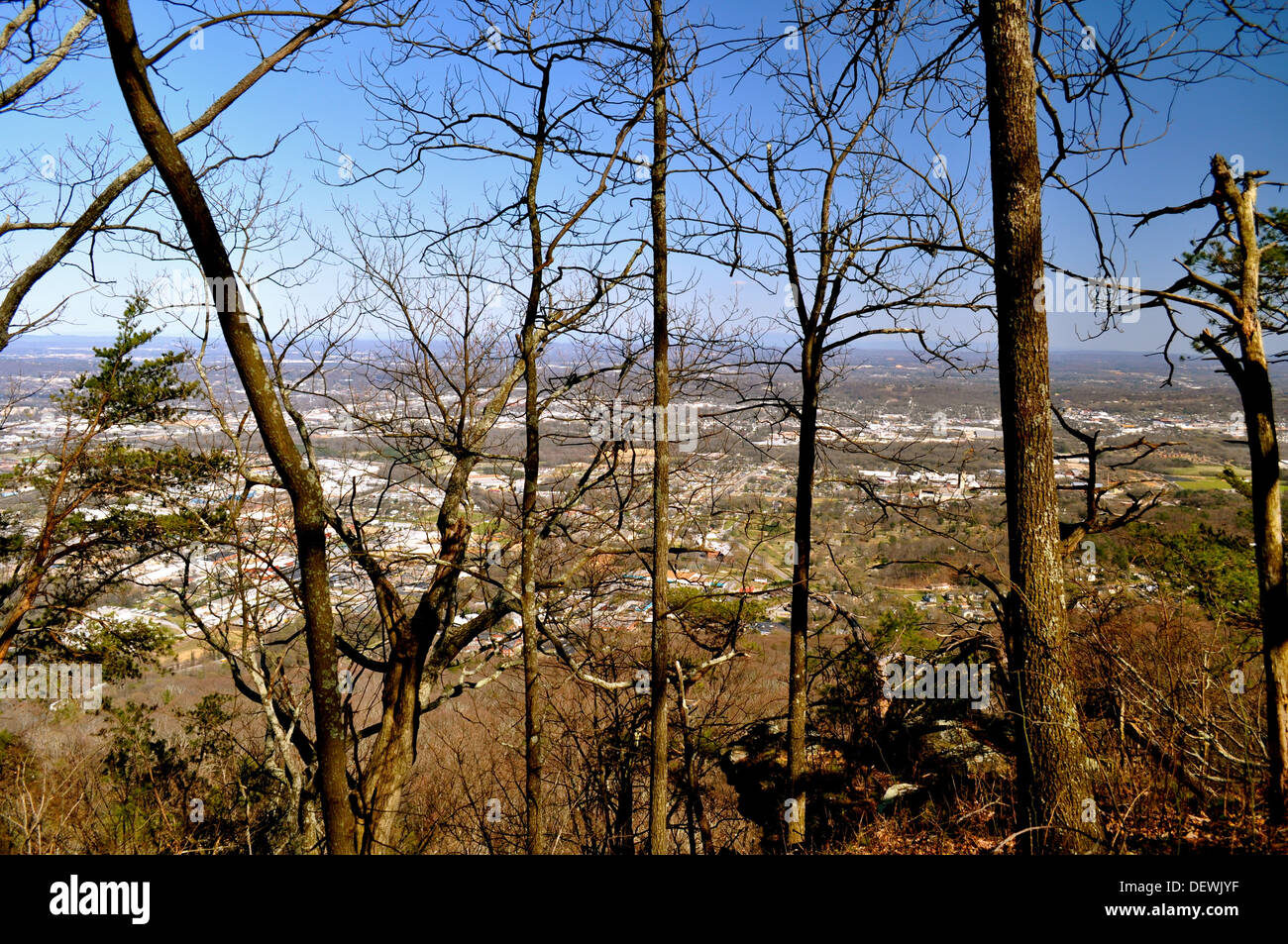 Point Park Overlook - Chattanooga, Tennessee - USA Stock Photo - Alamy