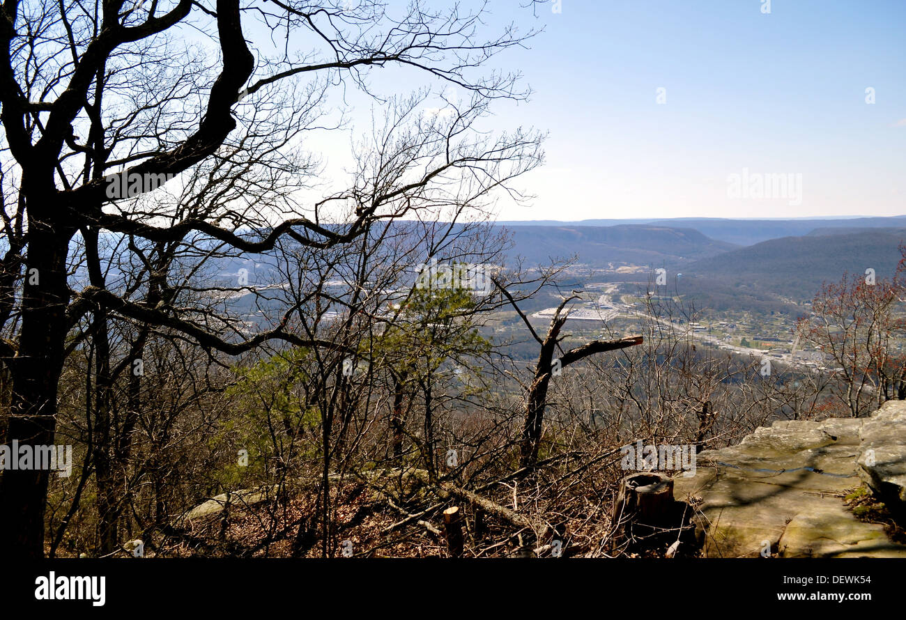 Point Park Overlook - Chattanooga, Tennessee - USA Stock Photo - Alamy
