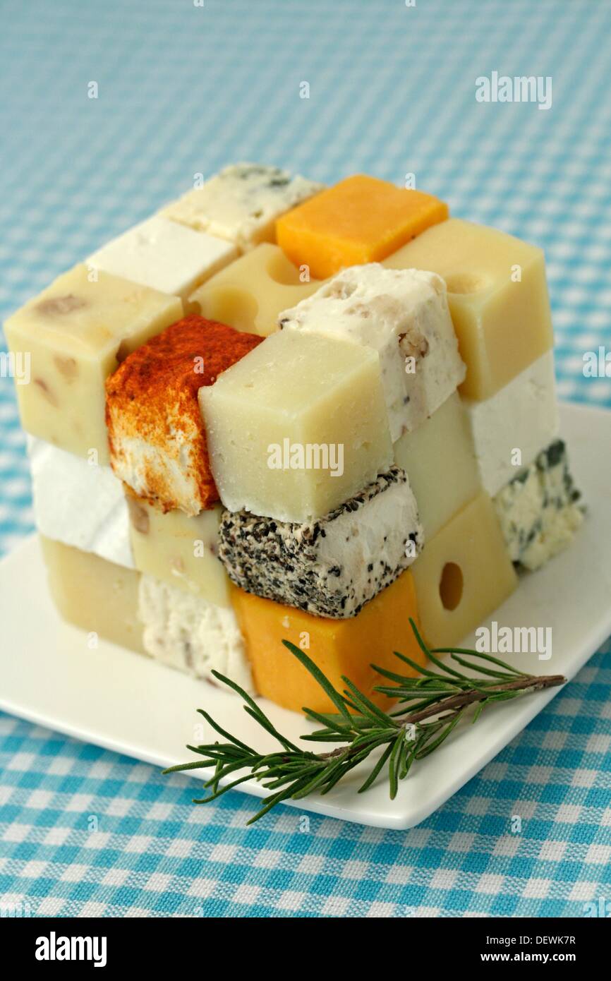 Rubik cube cheese hi-res stock photography and images - Alamy