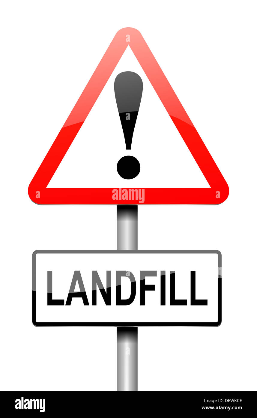 Landfill sign hi-res stock photography and images - Alamy
